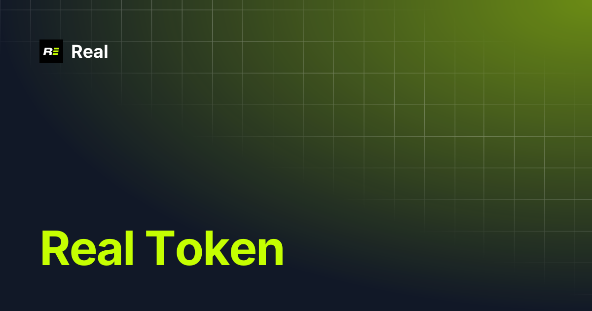 Real Token | Real